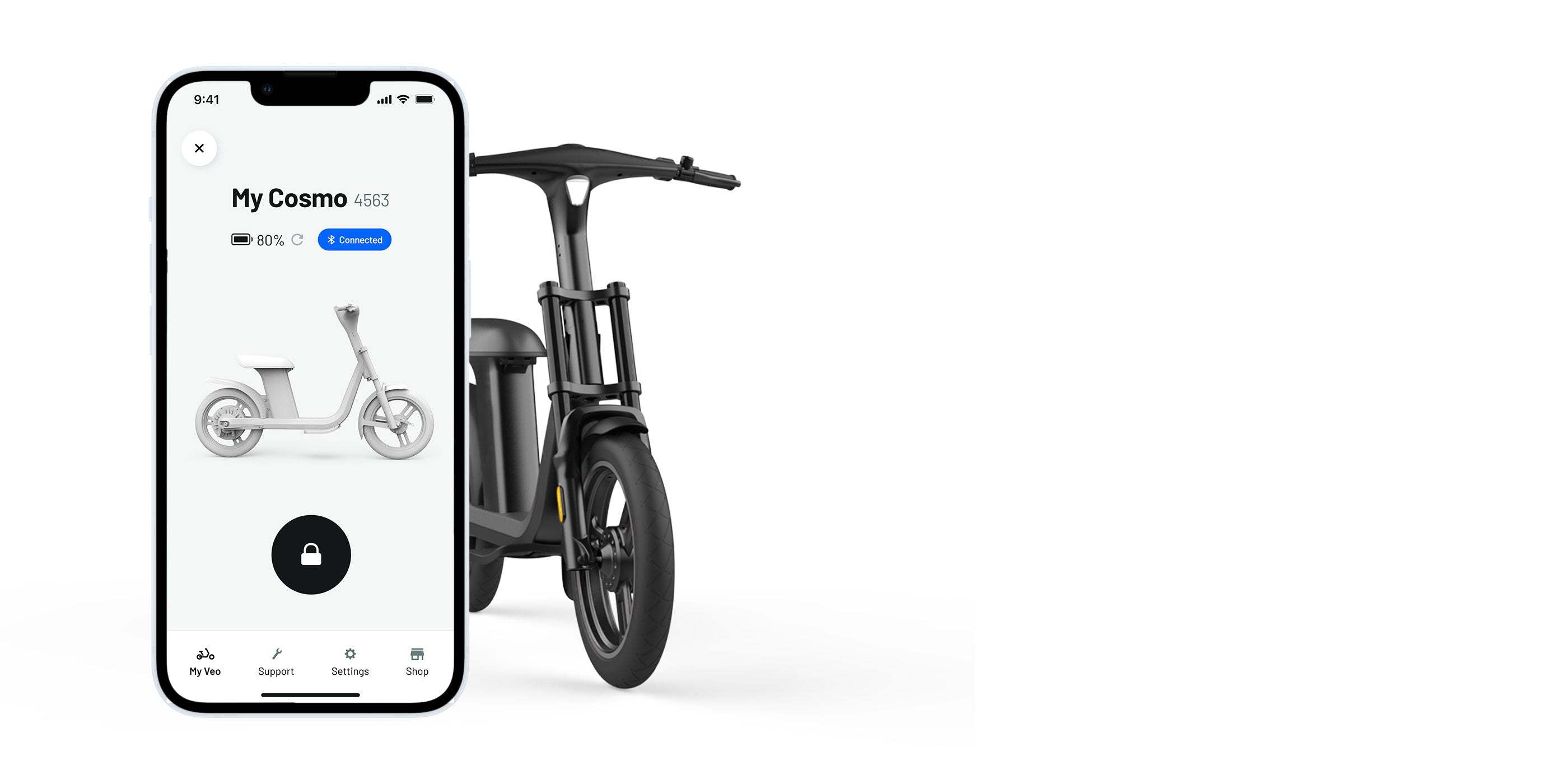 Veo Cosmo S - Seated Electric Scooter – Veo Shop